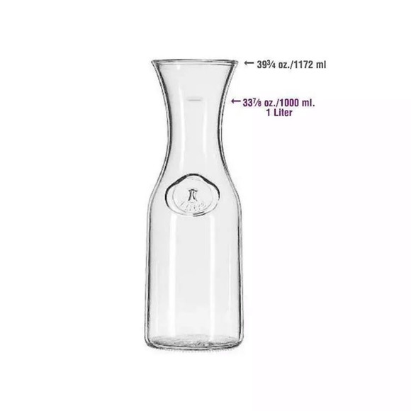Libbey | Dining | Wine Carafe Glass Coffee Decanter Farmhouse 39 Oz ...